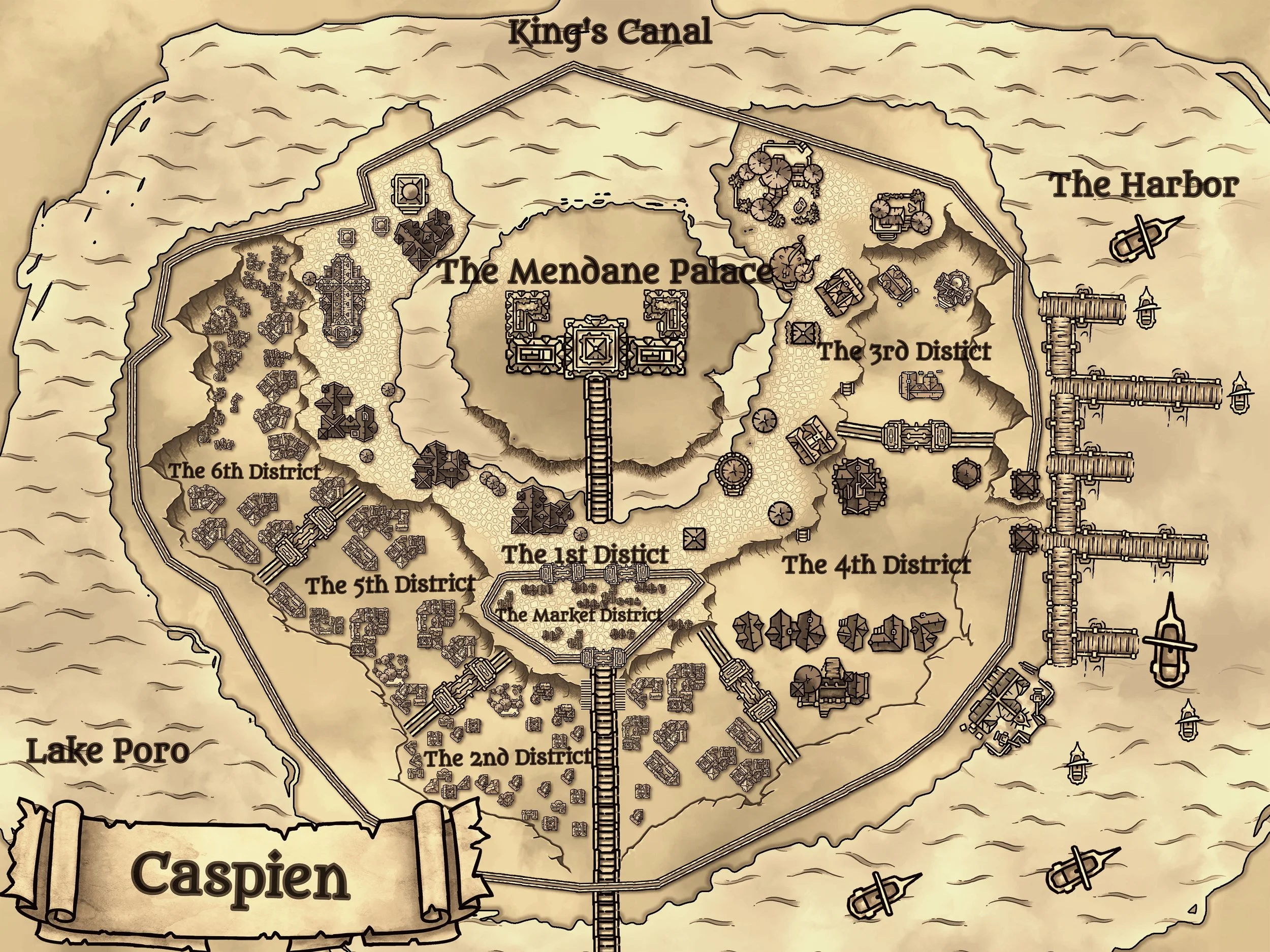 Maps — The Falseheart Saga