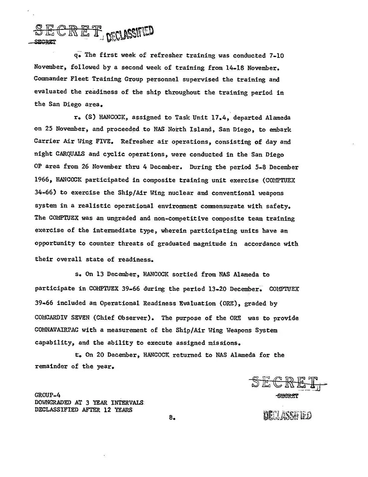 Vietnam War — USS Hancock CV/CVA - 19 Association