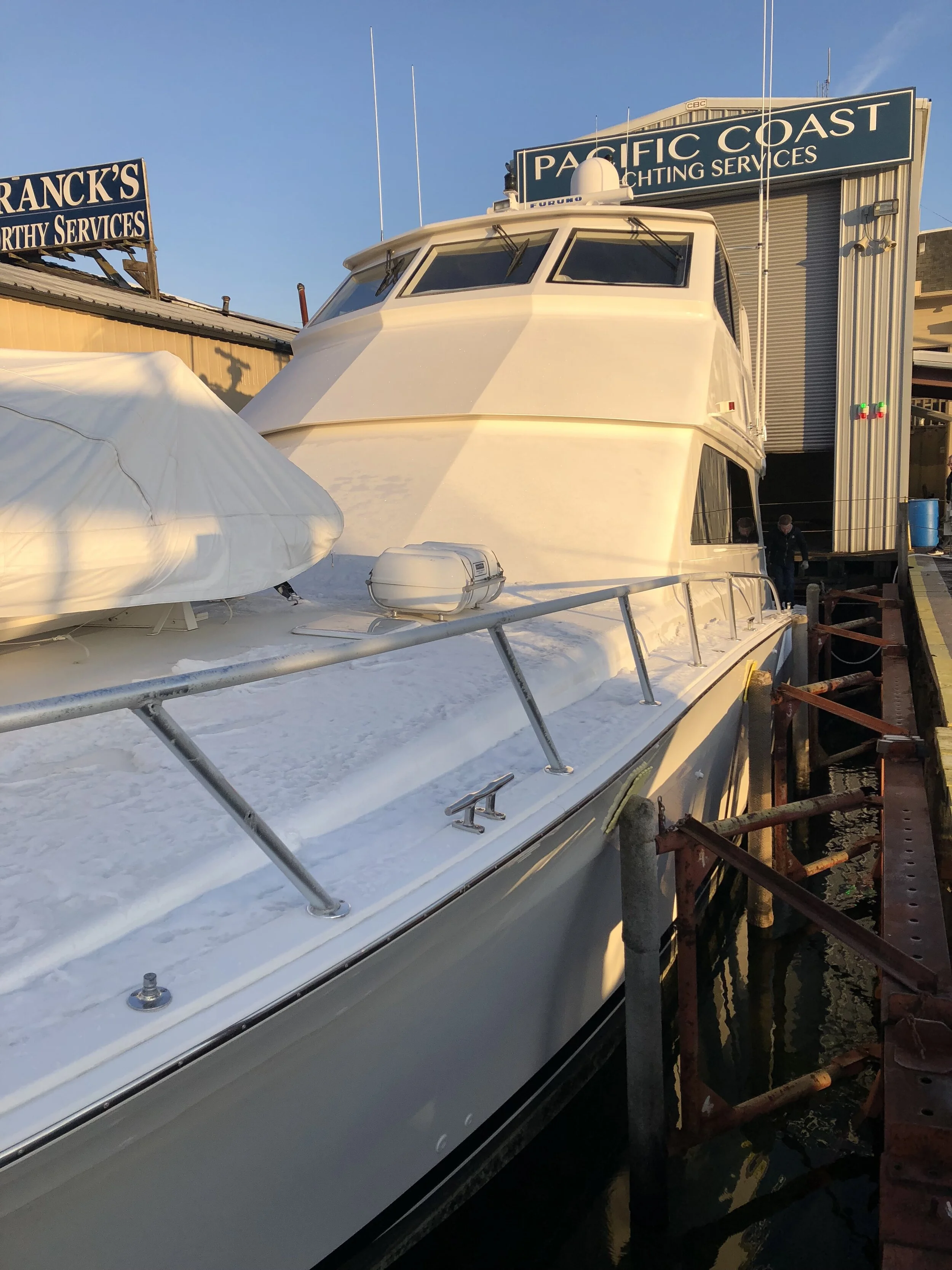 Haul Outs — Pacific Coast Yachting Services