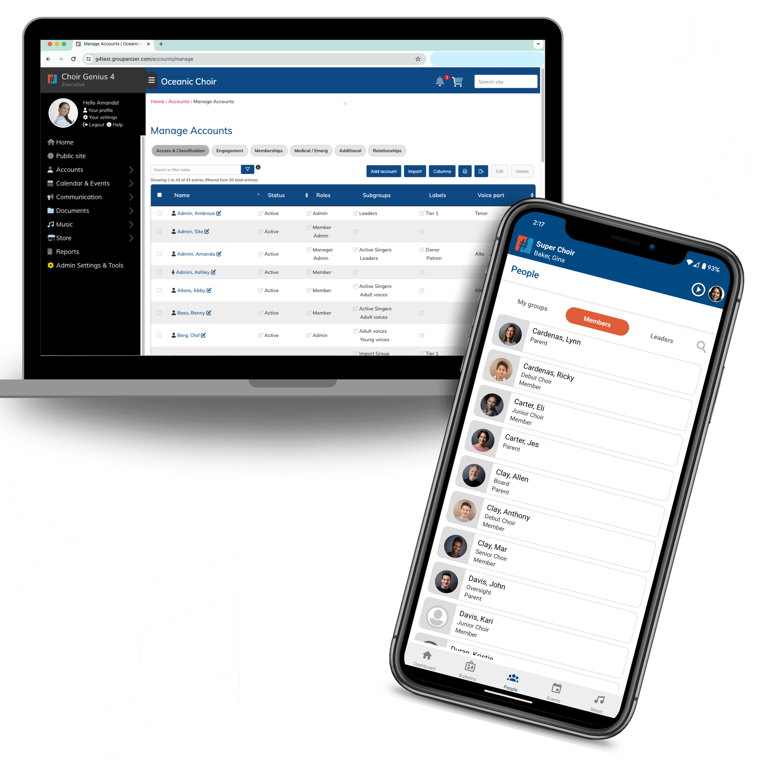 Request a Demo | See It in Action — Book a Demo — Choir Genius