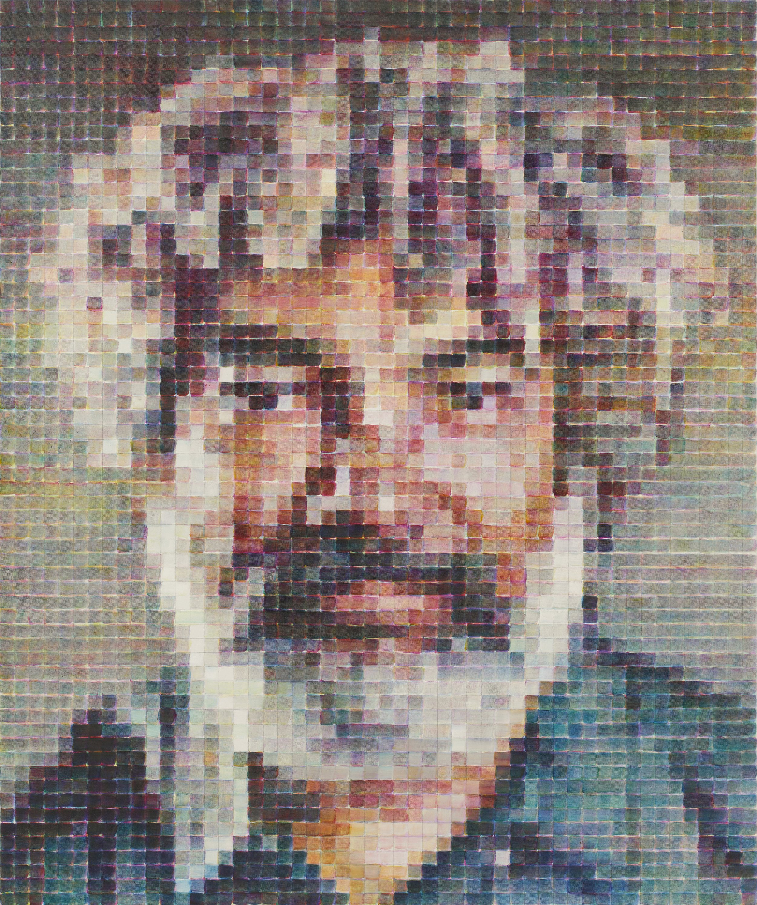 Chuck Close : Red, Yellow and Blue: The Last Paintings — Arte Realizzata