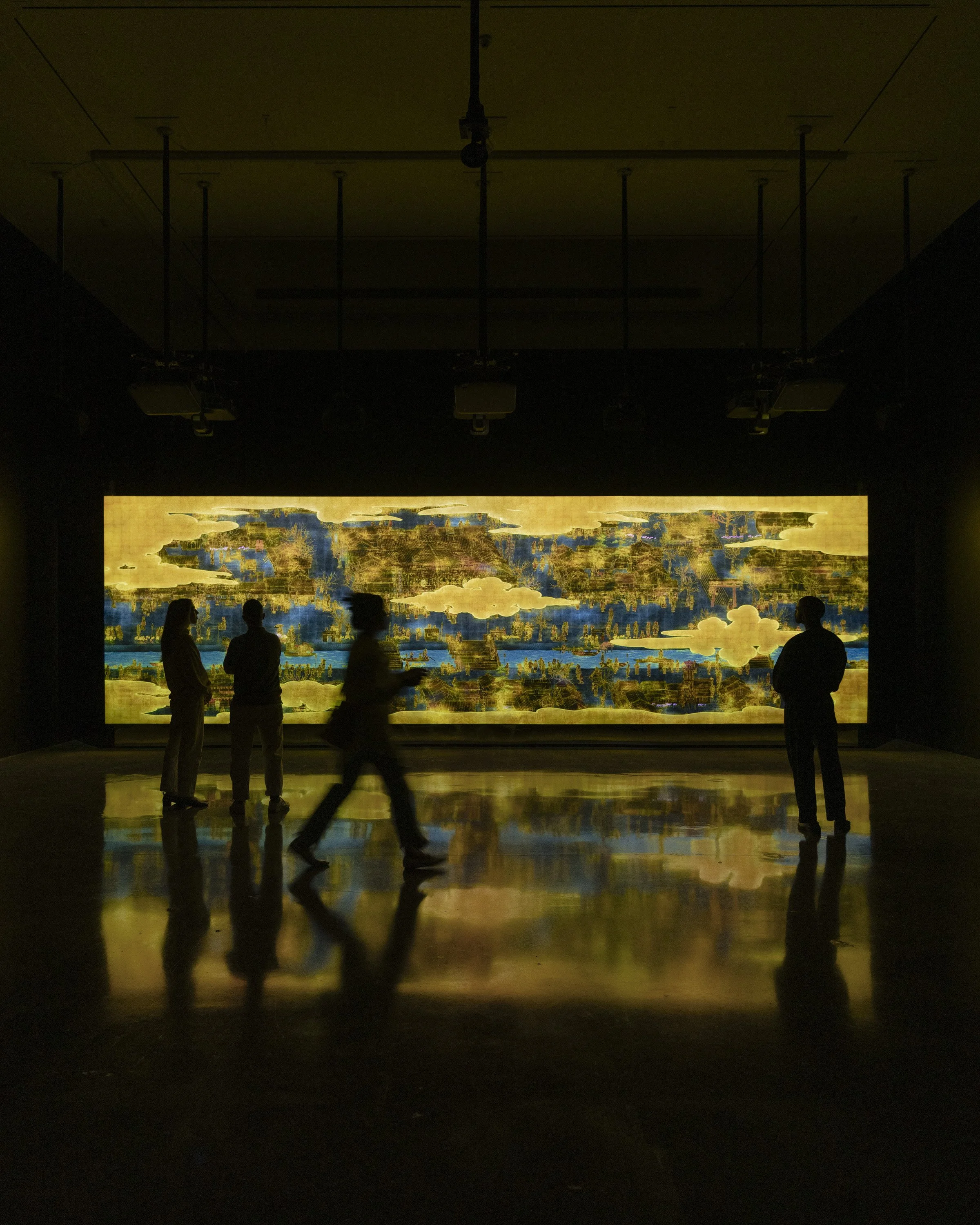 teamLab: The World of Irreversible Change — Arte Realizzata