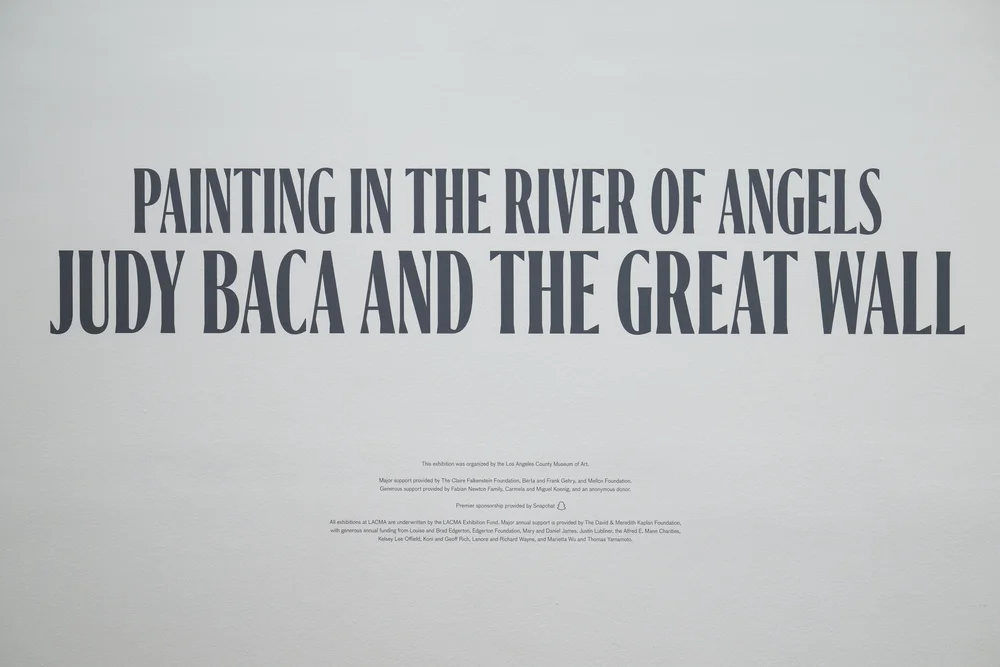 Painting in the River of Angels: Judy Baca and The Great Wall — Arte ...