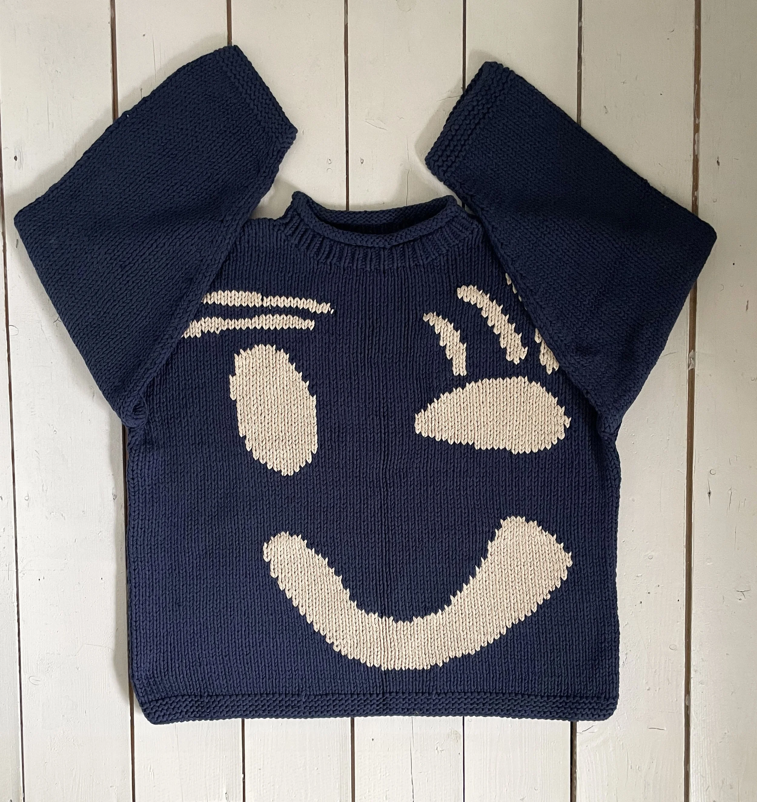 Pachamama Female Symbol 90s Wool Jumper. — The Preloved Edit