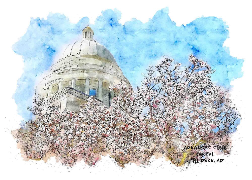Arkansas State Drawing