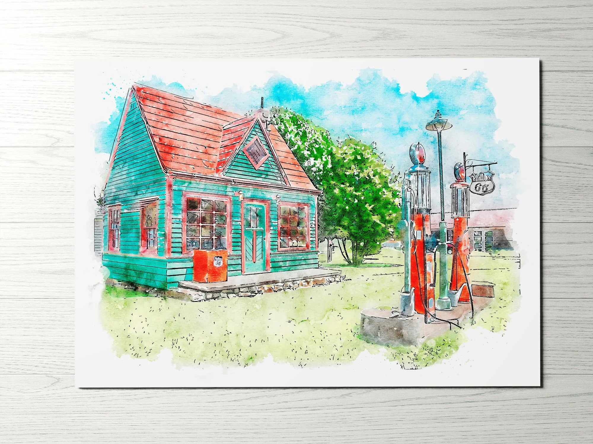 Phillips 66 Station She Studios Phillips 66 Station She Studios
