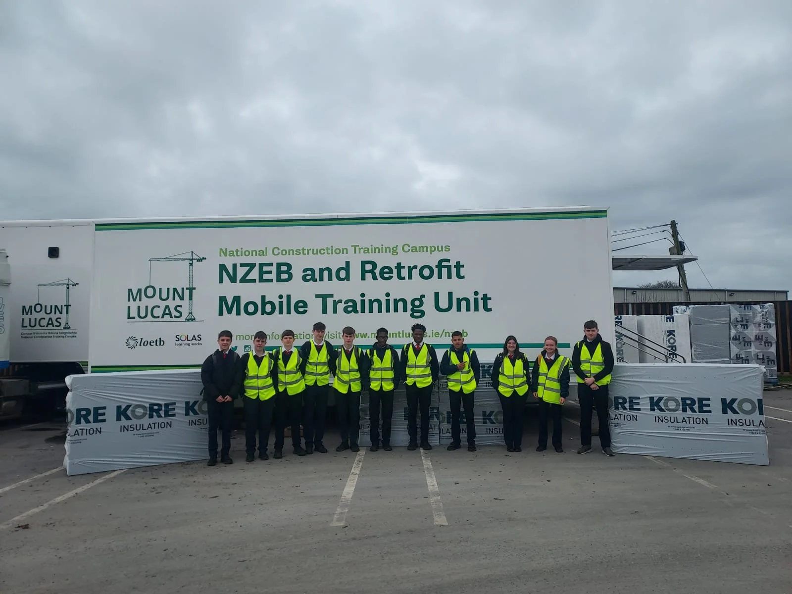 Mount Lucas Training Truck Visits KORE Retrofit | KORE Retrofit