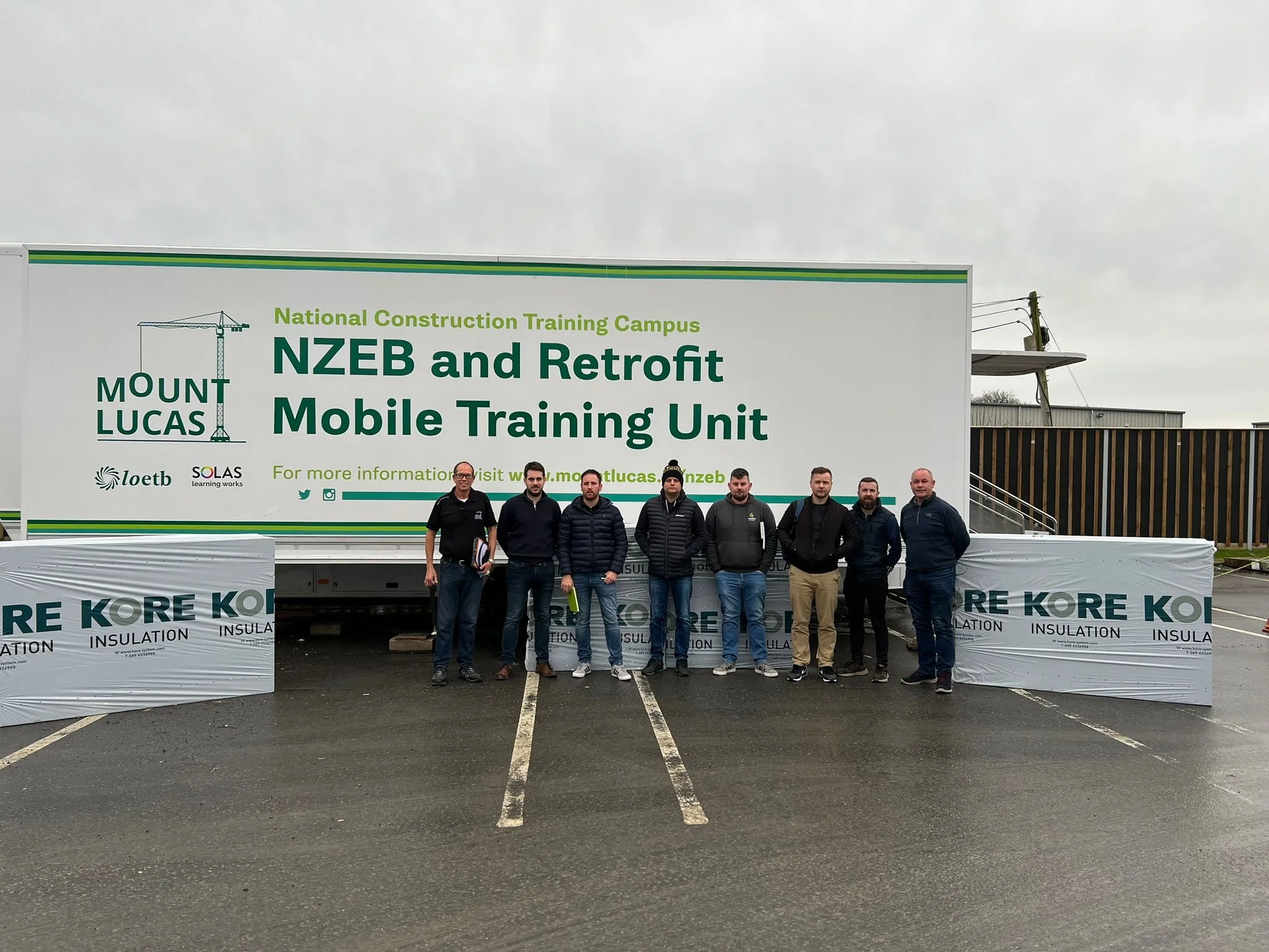 Mount Lucas Training Truck Visits KORE Retrofit | KORE Retrofit