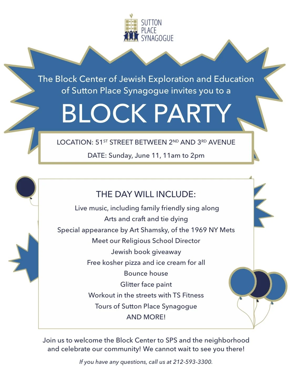 Block Center for Jewish Exploration & Education — Sutton Place Synagogue