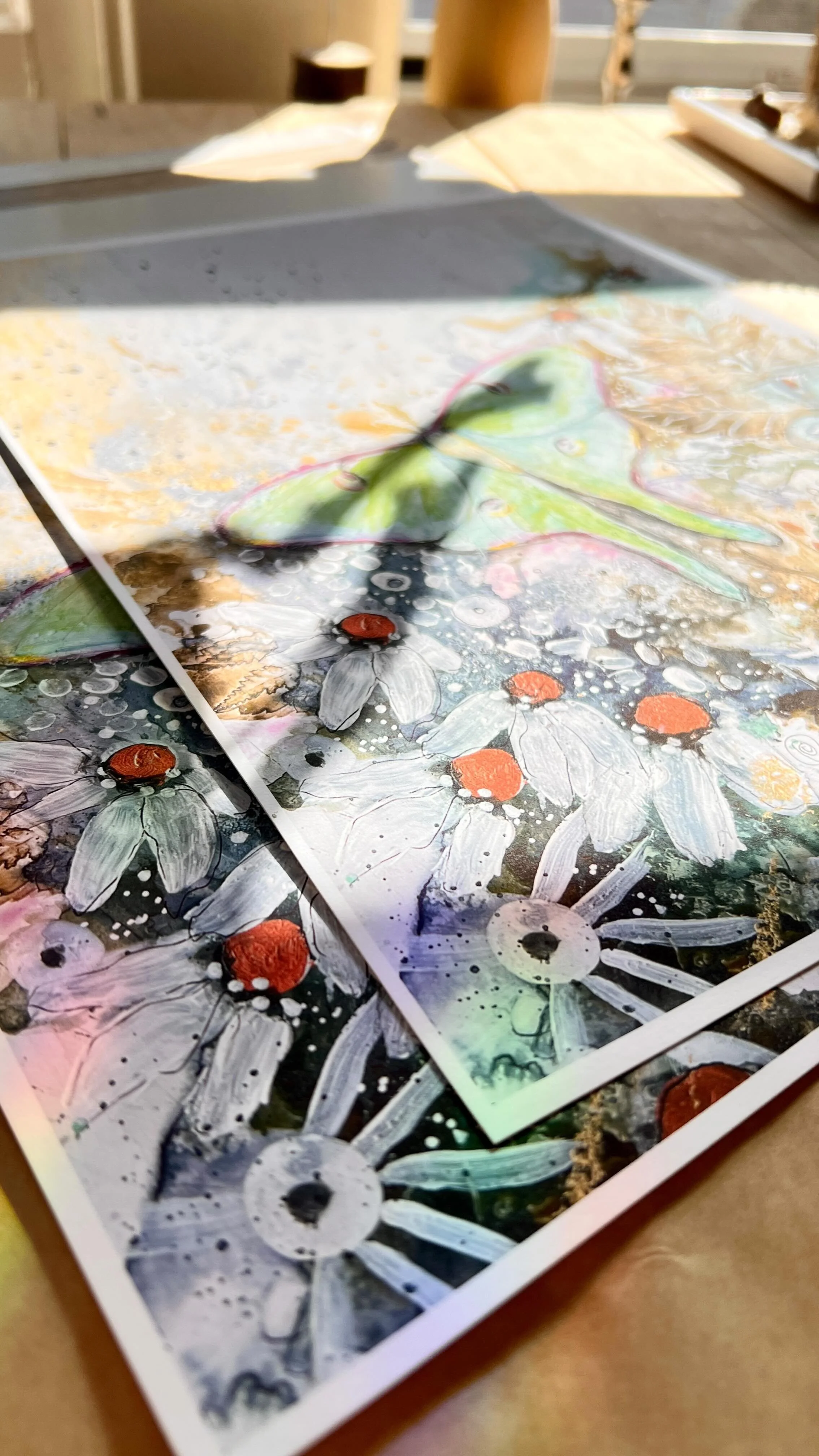 When the Moon Comes Out, Fine Art Print — Manda Marble