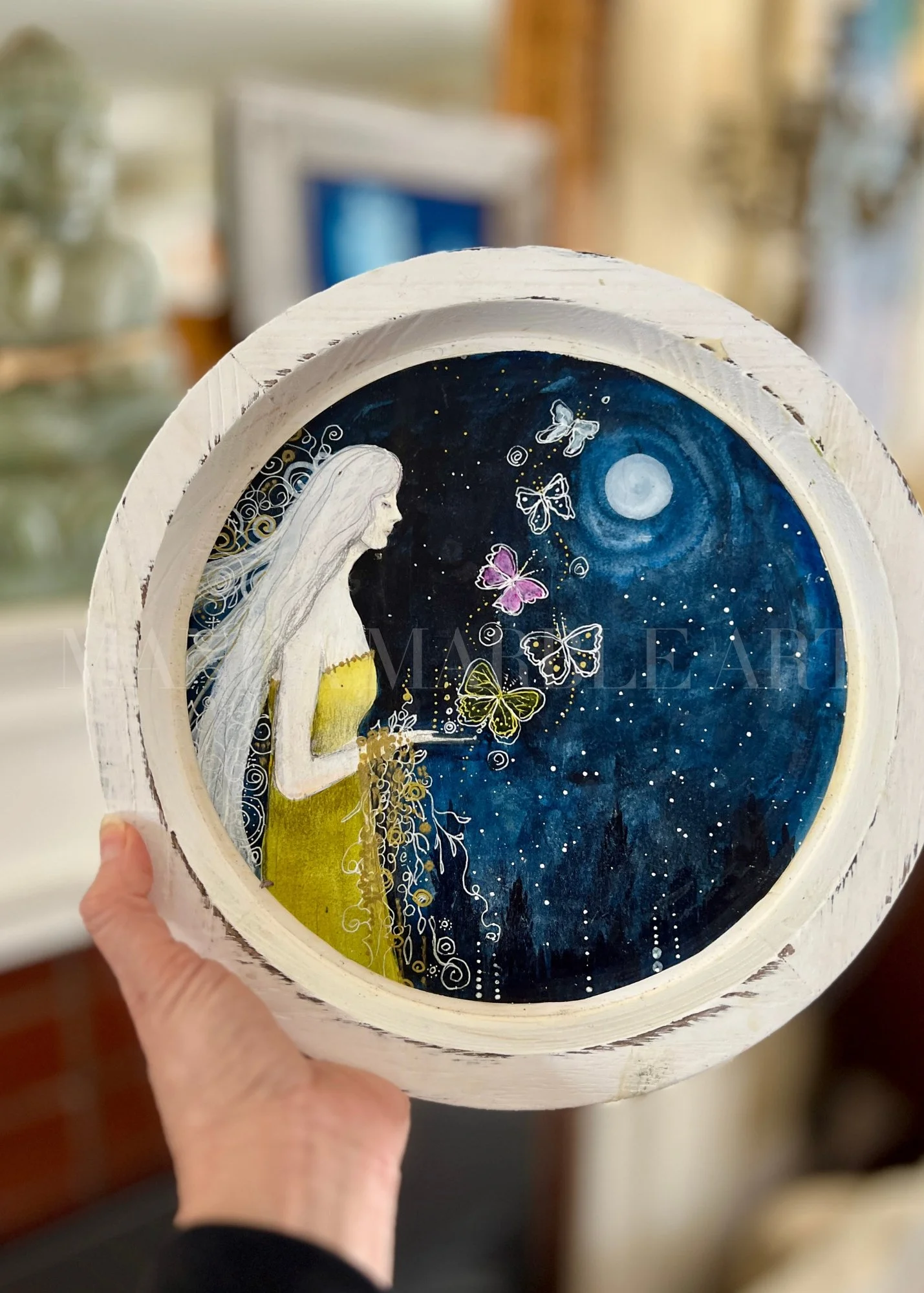 Studio Gift Shop for Contemporary Artist Manda Marble.Beautiful Art ...