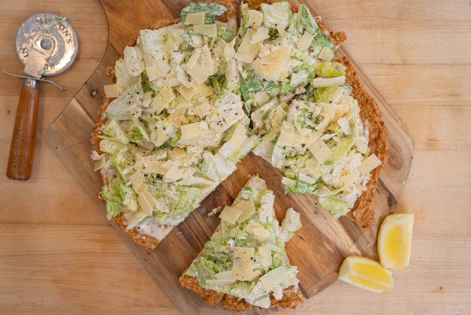 Chicken Caesar Pizza — Low Carb Love™