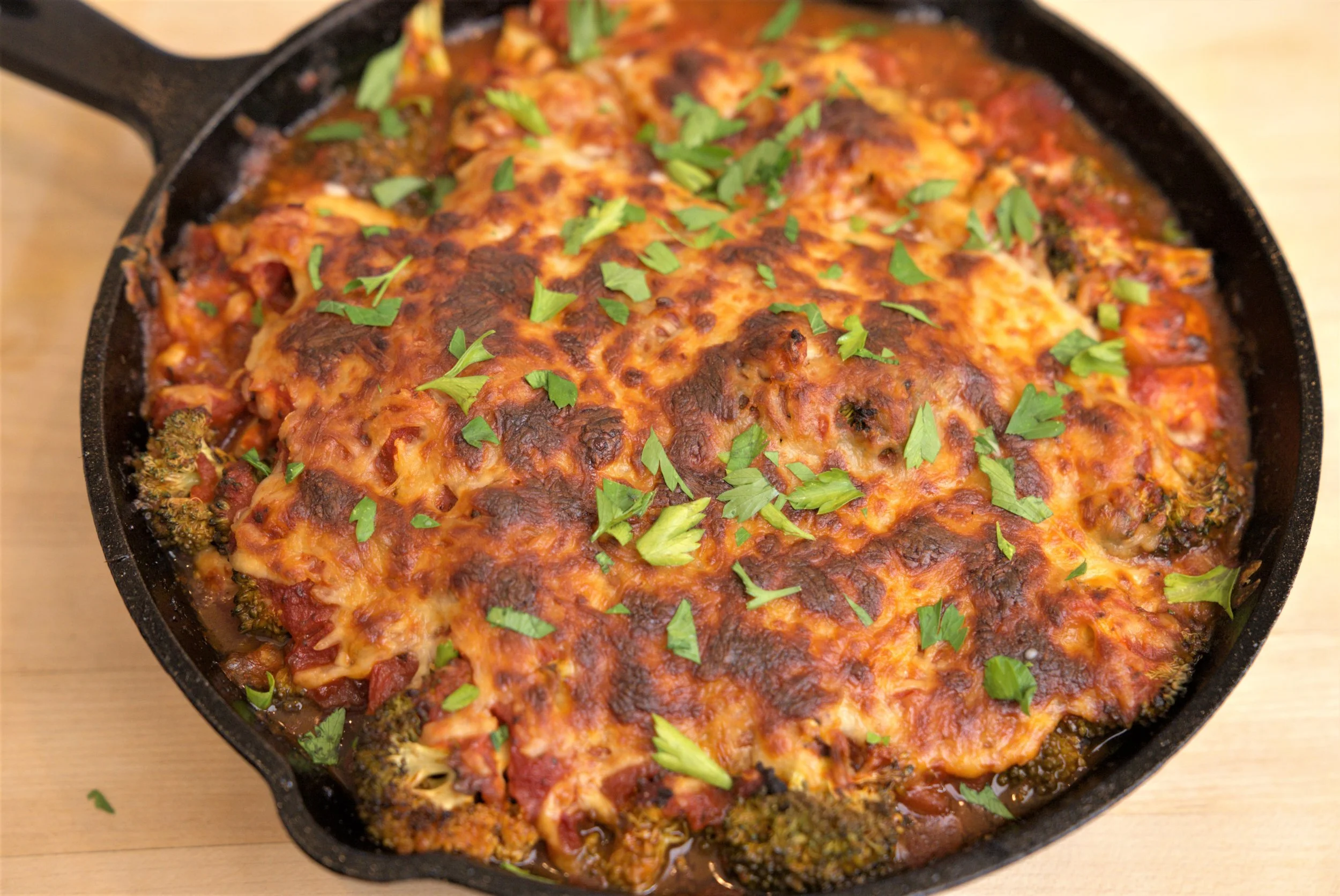 Chicken Parmesan (Lighter Version) — Low Carb Love™