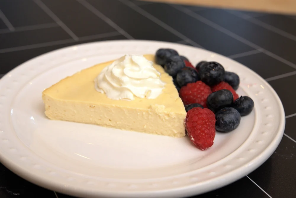 100 Calorie Crustless Cheesecake — Low Carb Love™