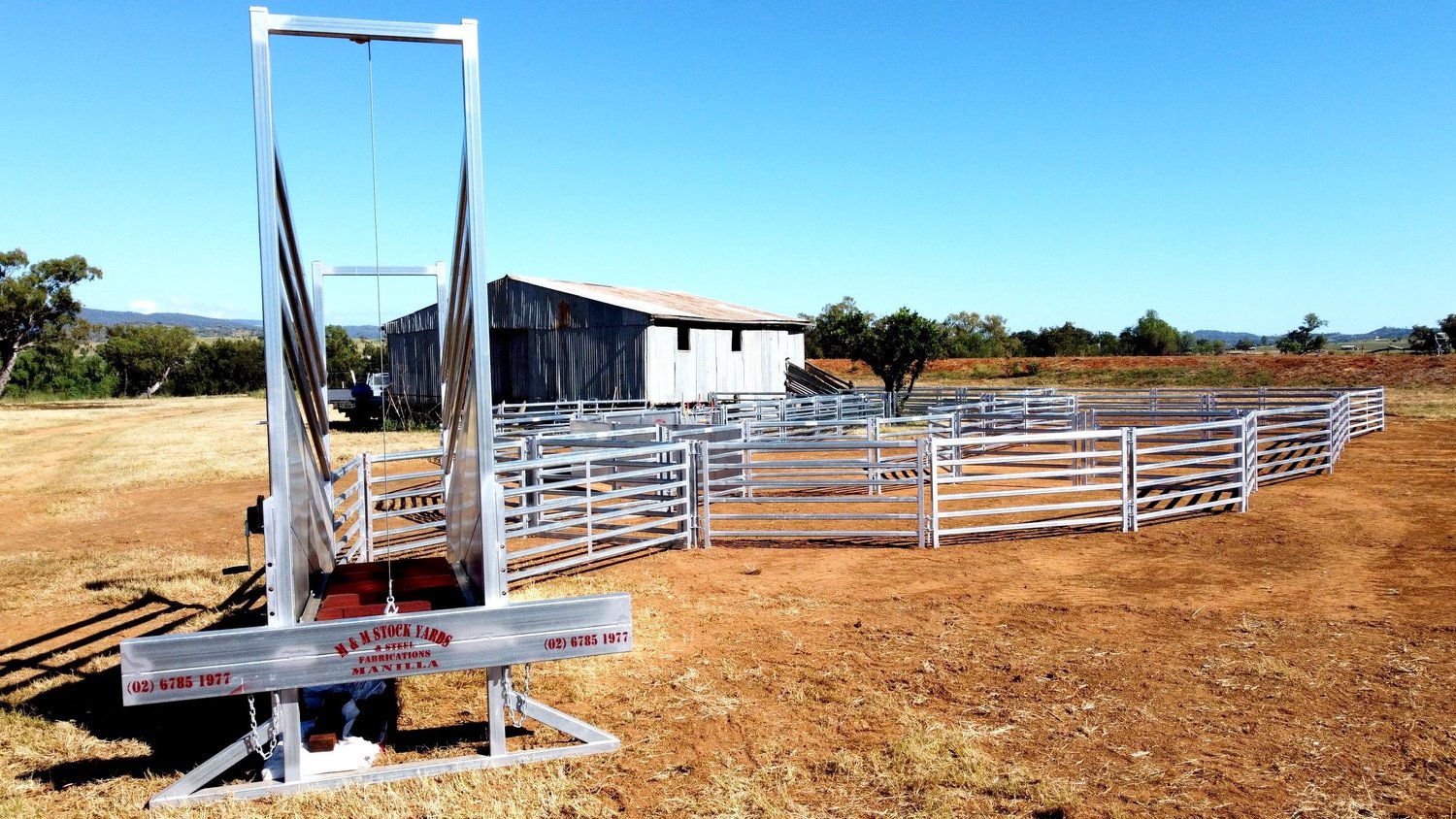Sheep Yards — M&M Stockyards | Building Quality Australian Stockyards ...