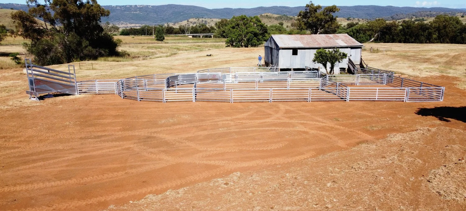 Sheep Yards — M&M Stockyards | Building Quality Australian Stockyards ...