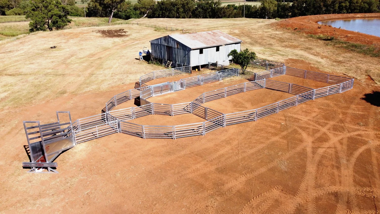 Sheep Yards — M&M Stockyards | Building Quality Australian Stockyards ...