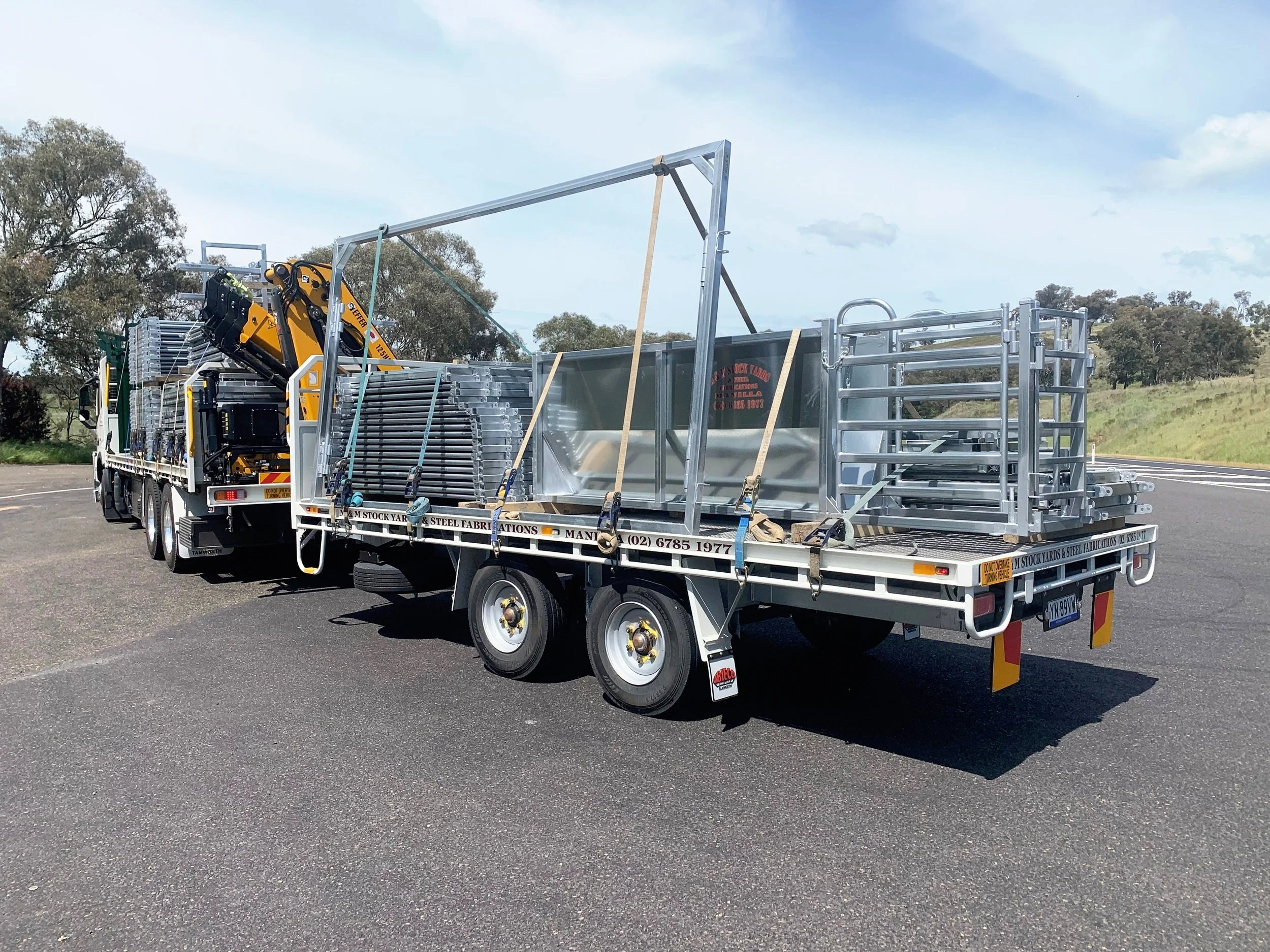Cattle Yards — M&M Stockyards | Building Quality Australian Stockyards ...