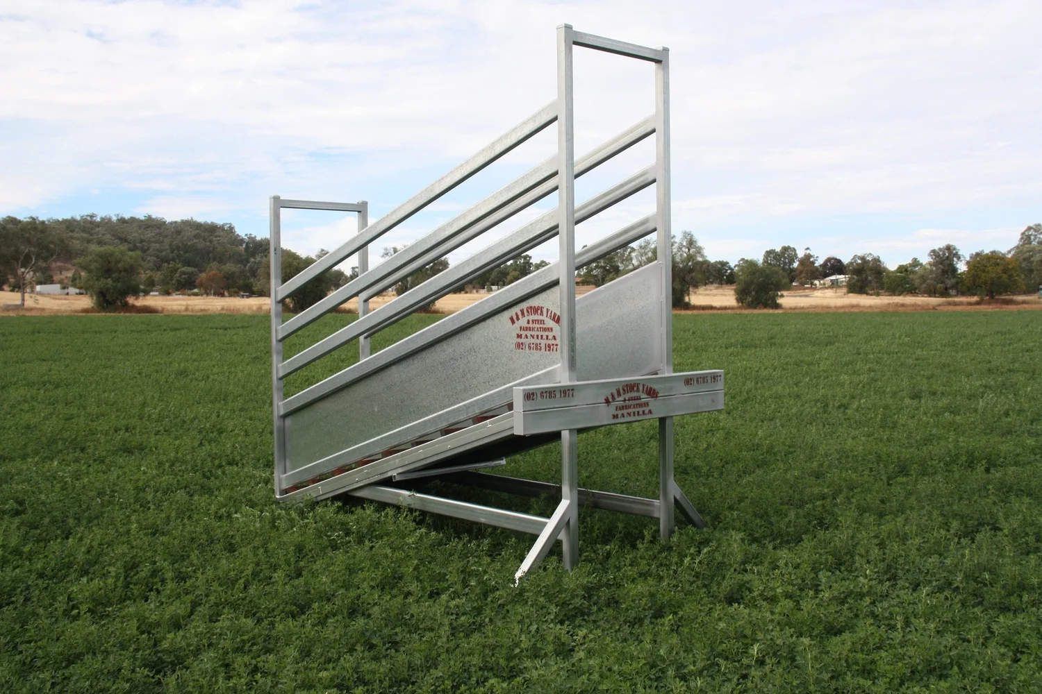 Loading Ramps — M&M Stockyards | Building Quality Australian Stockyards ...