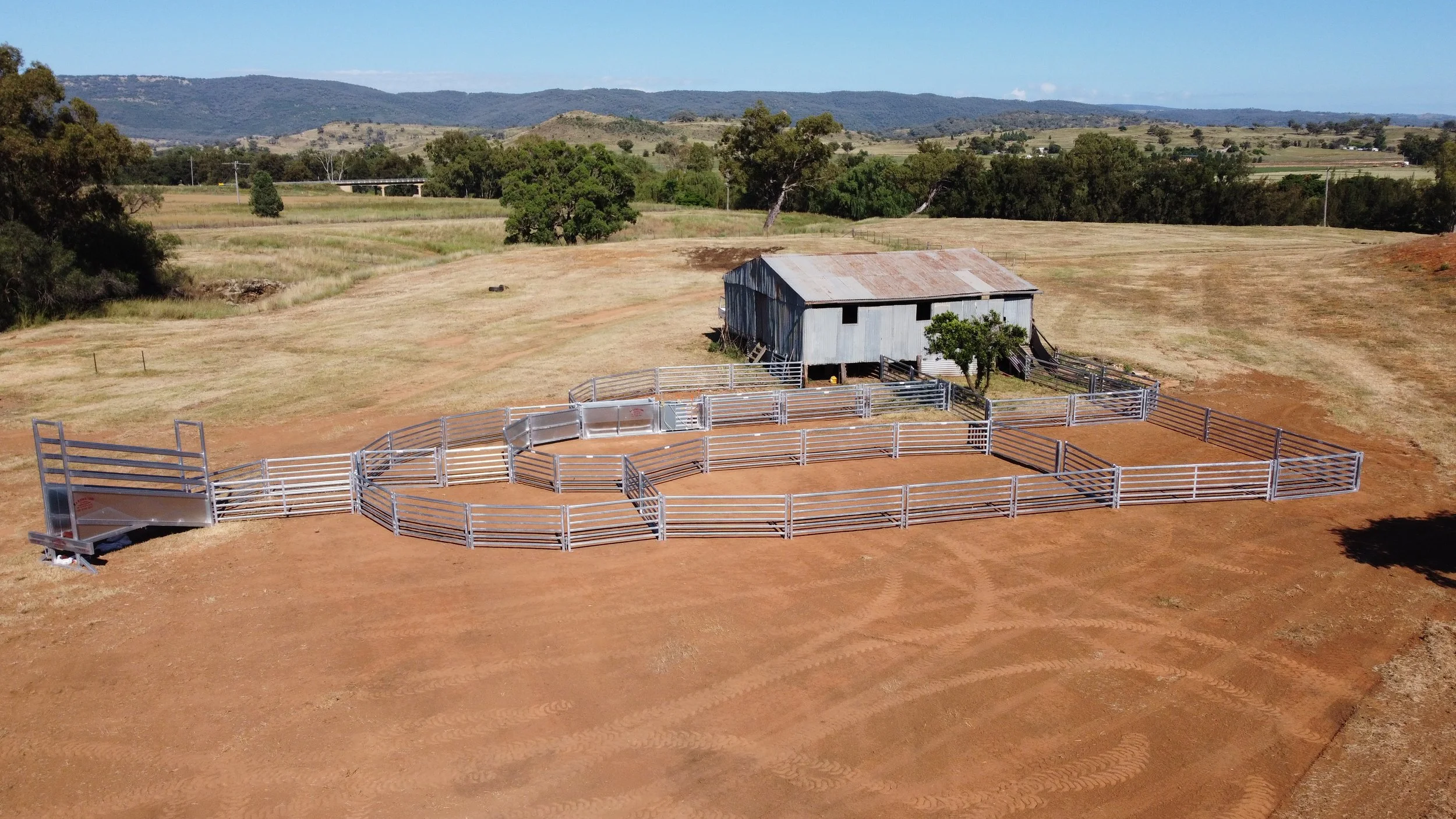 Sheep Yards — M&M Stockyards | Building Quality Australian Stockyards ...
