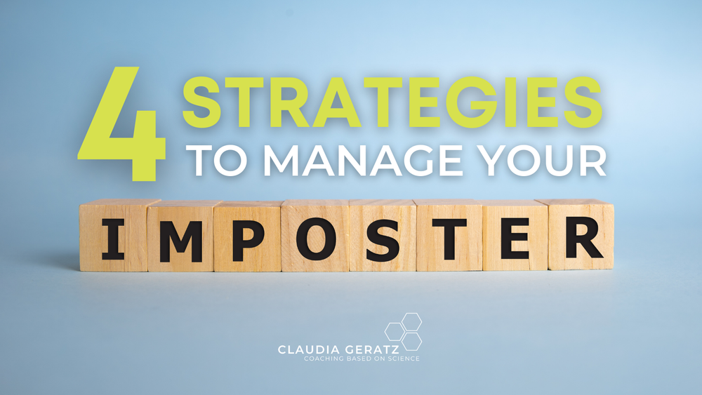 Imposter Feelings: 4 Strategies to Manage Your Imposter — Claudia ...