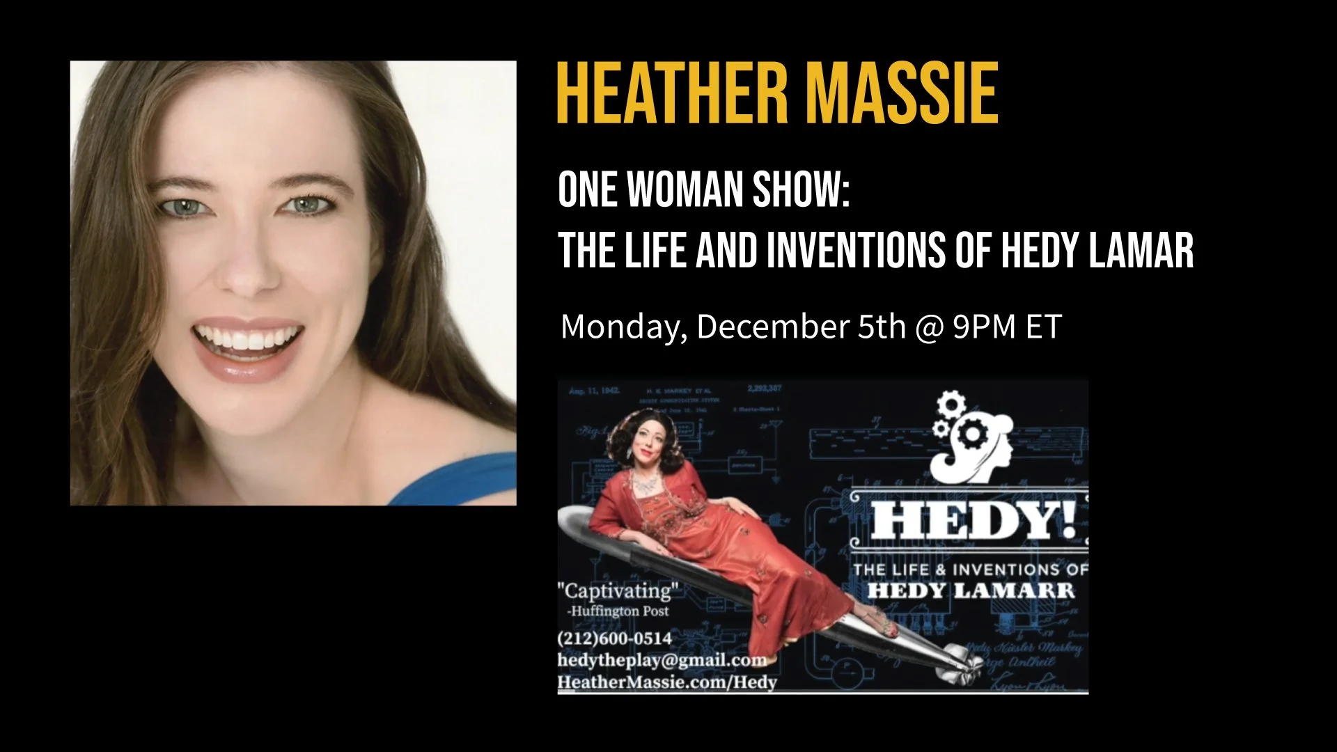 Heather Massie — Applause Radio Show