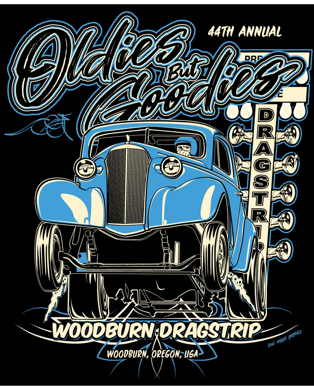 Hot Rod and Car Show Art — Blue Moose Graphics