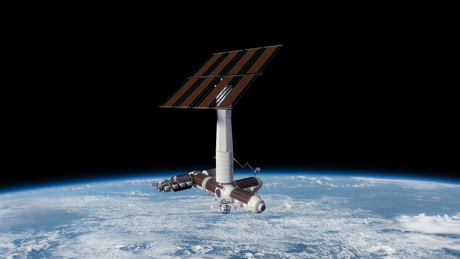 First Space Station In Space