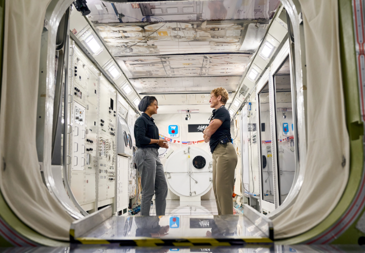 International Space Station Living Quarters