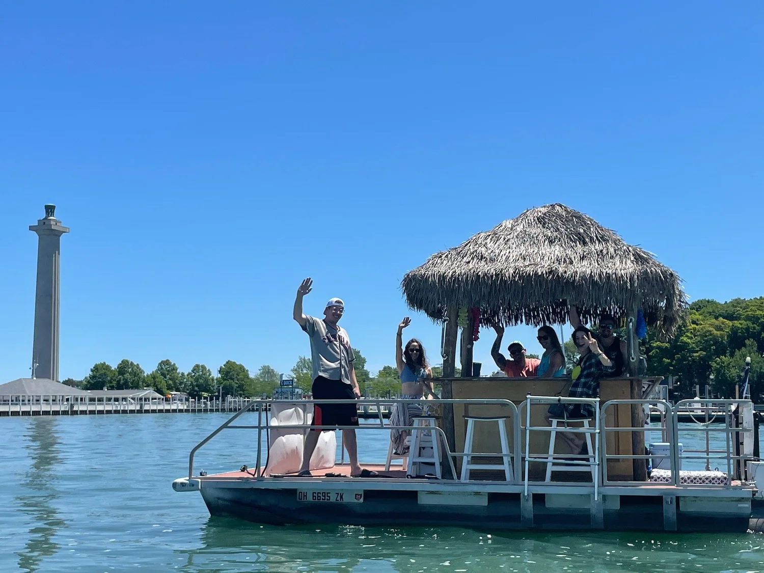 Floating Tiki Barge