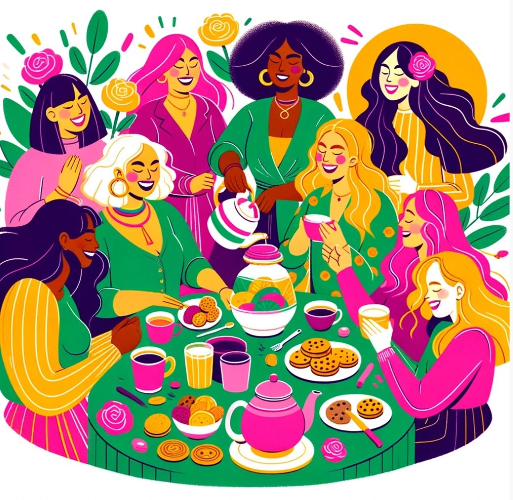 Women’s Creative Tea - Galentine’s Day — Psychic Kindergarten