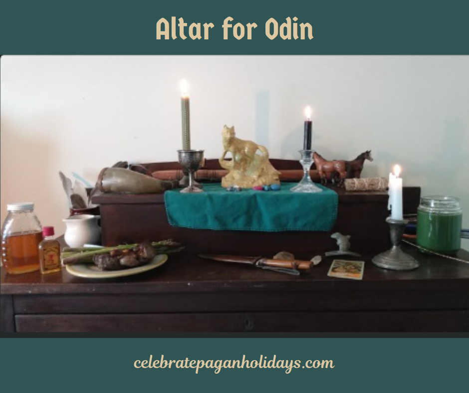 How to Setup a Norse Pagan Altar ( Complete list of supplies needed ...