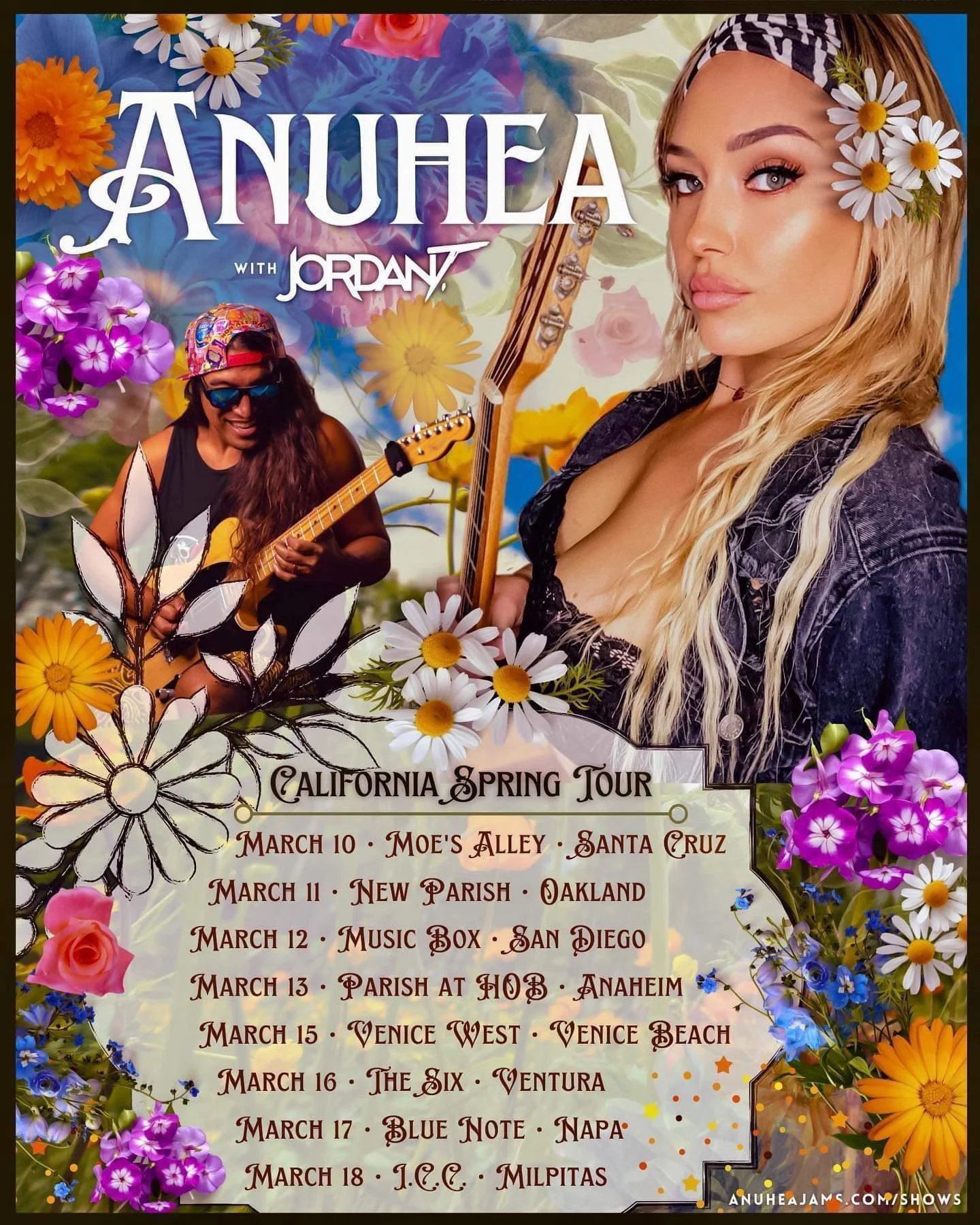 Hawaii’s Anuhea and Jordan T kick-off California Spring Tour this week ...