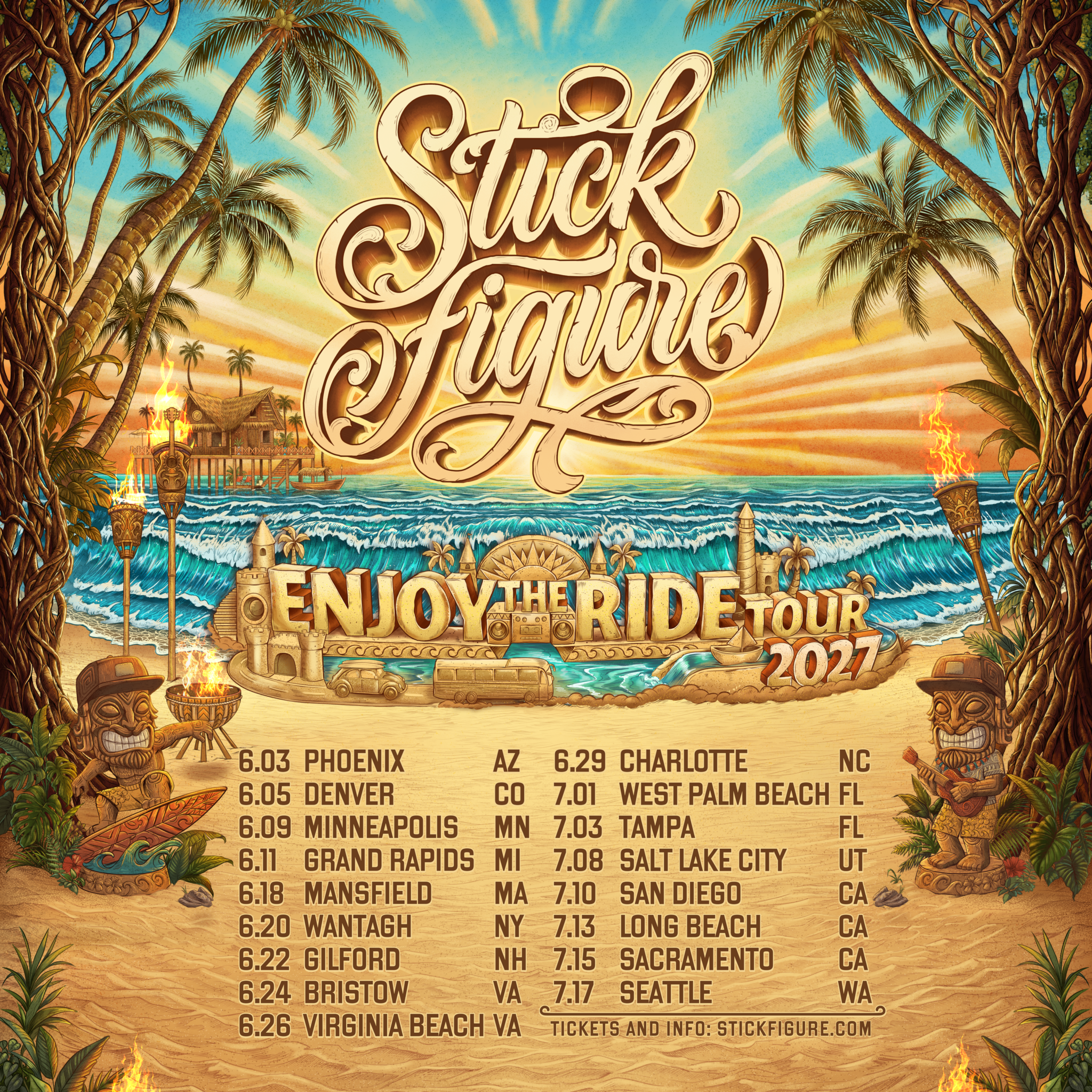 Plan which city you’ll see Stick Figure perform in this summer — Daily ...