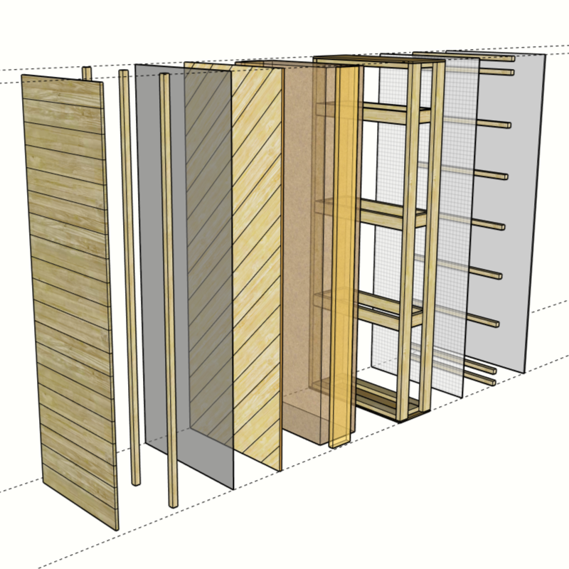 SEED Straw Panels - Rare Forms Design