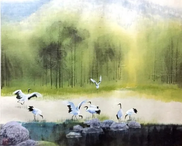 Morning Dance - Fu Xi Lin — Goshen Art Gallery