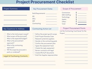 The Project Procurement Process — ProjectSkillsMentor | ProjectSkills ...