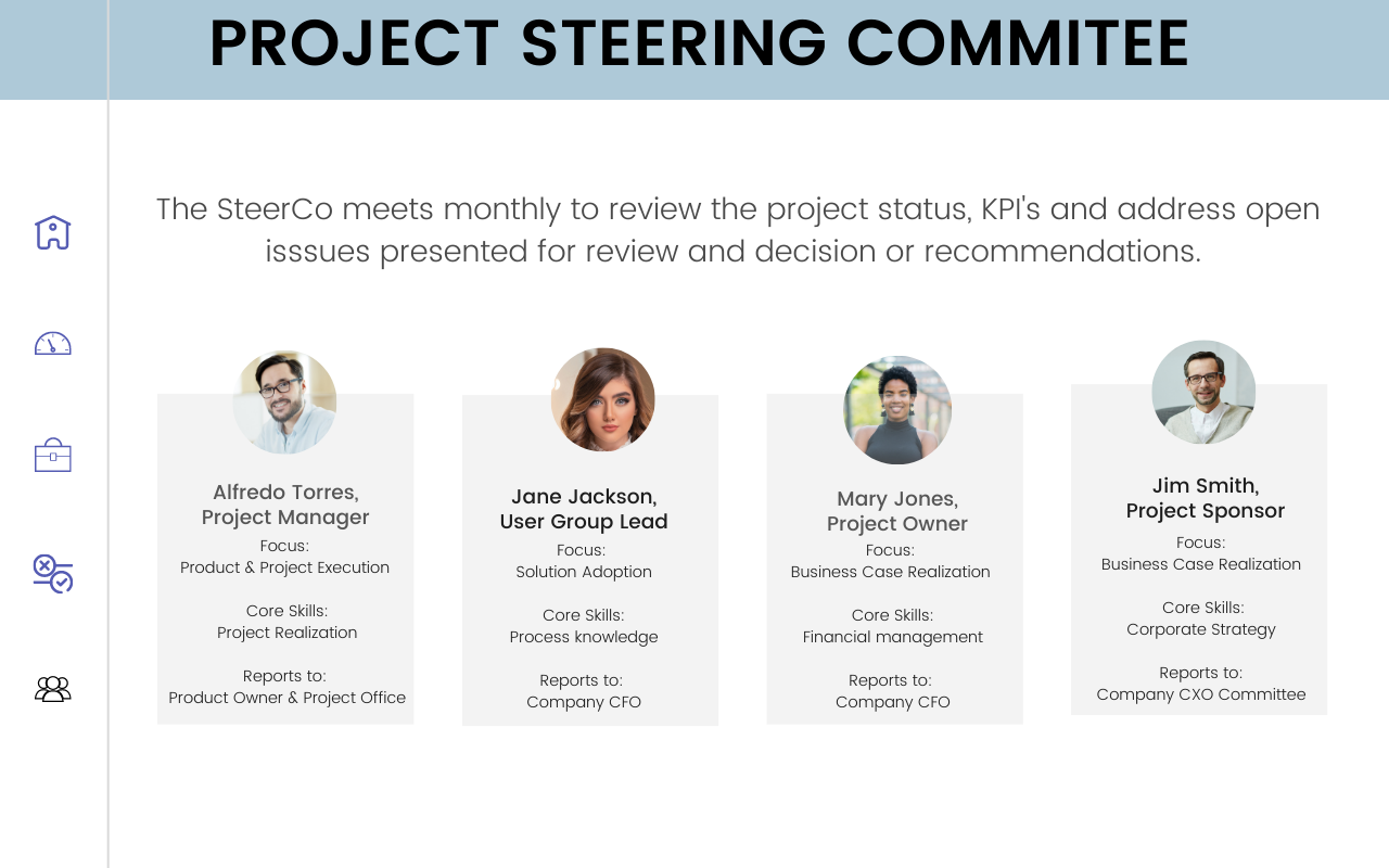 Step by Step Example of How to Set Up a Project Steering Committee ...