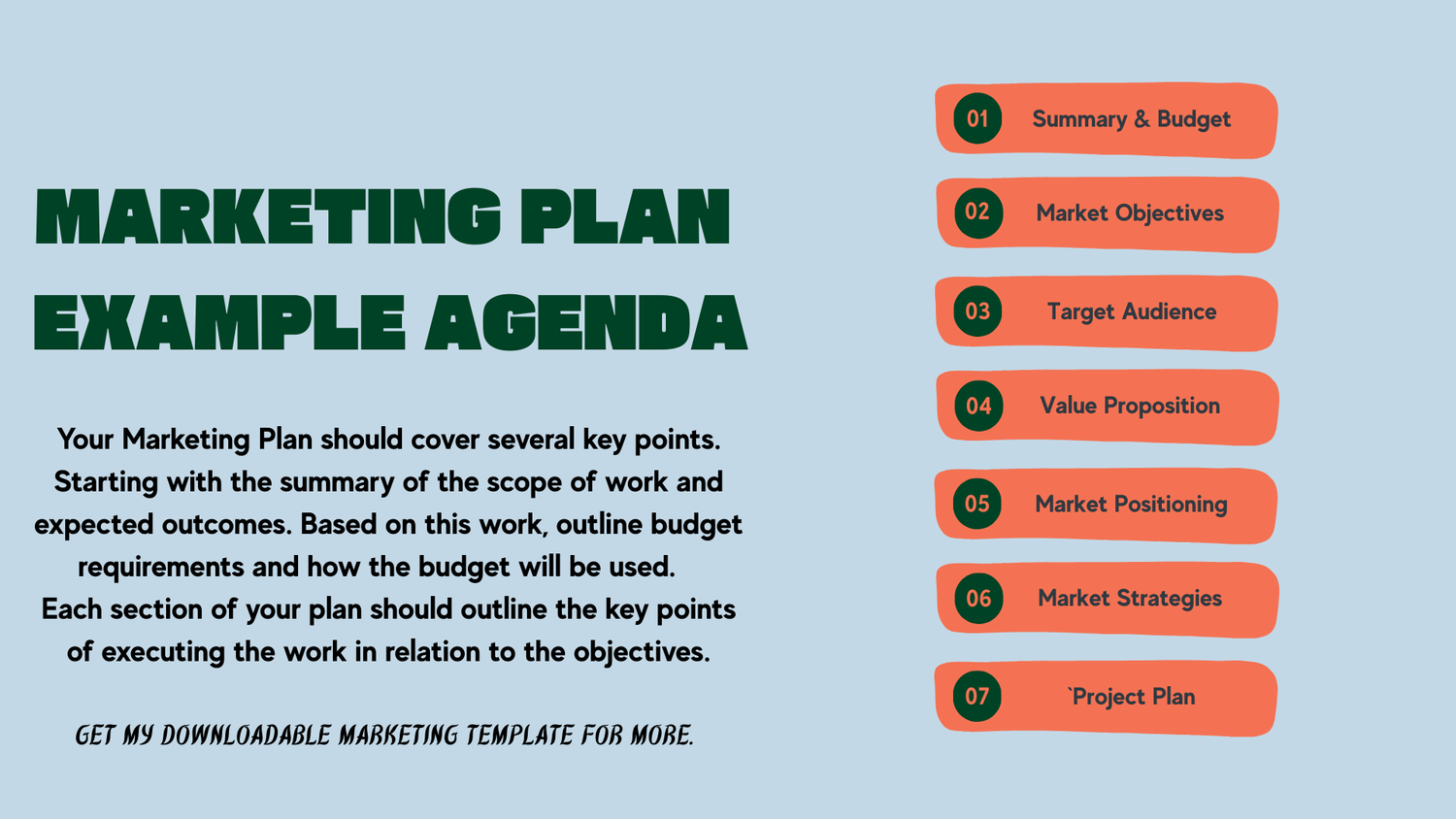 How to Create a Marketing Plan for Your Business (including my 2025 ...