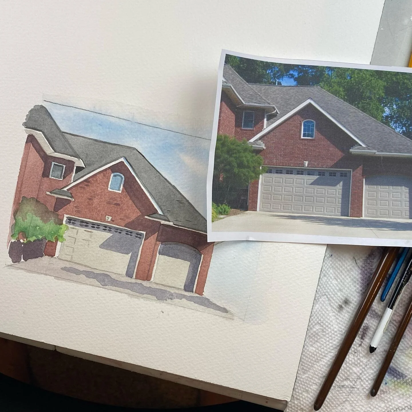 Watercolor Artist Sharon Larson | Contact the Artist