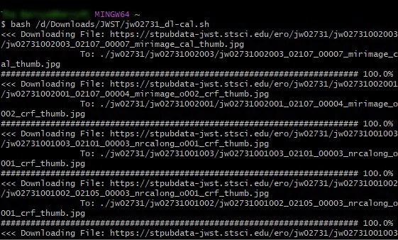 The Easiest Way to Download Raw Data from the James Webb Space ...