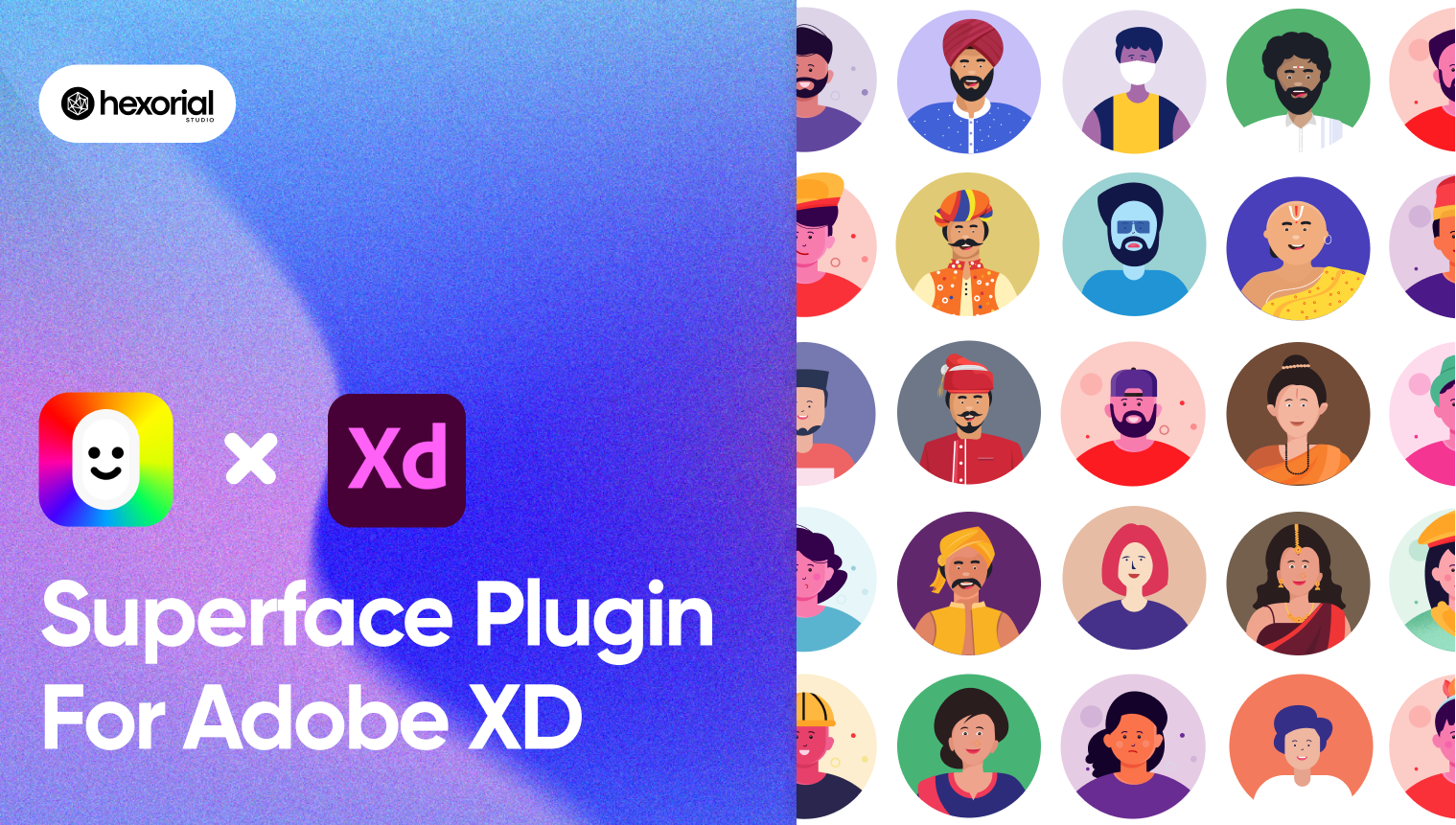 Introducing Superface Plugin for Adobe XD — Hexorial Studio