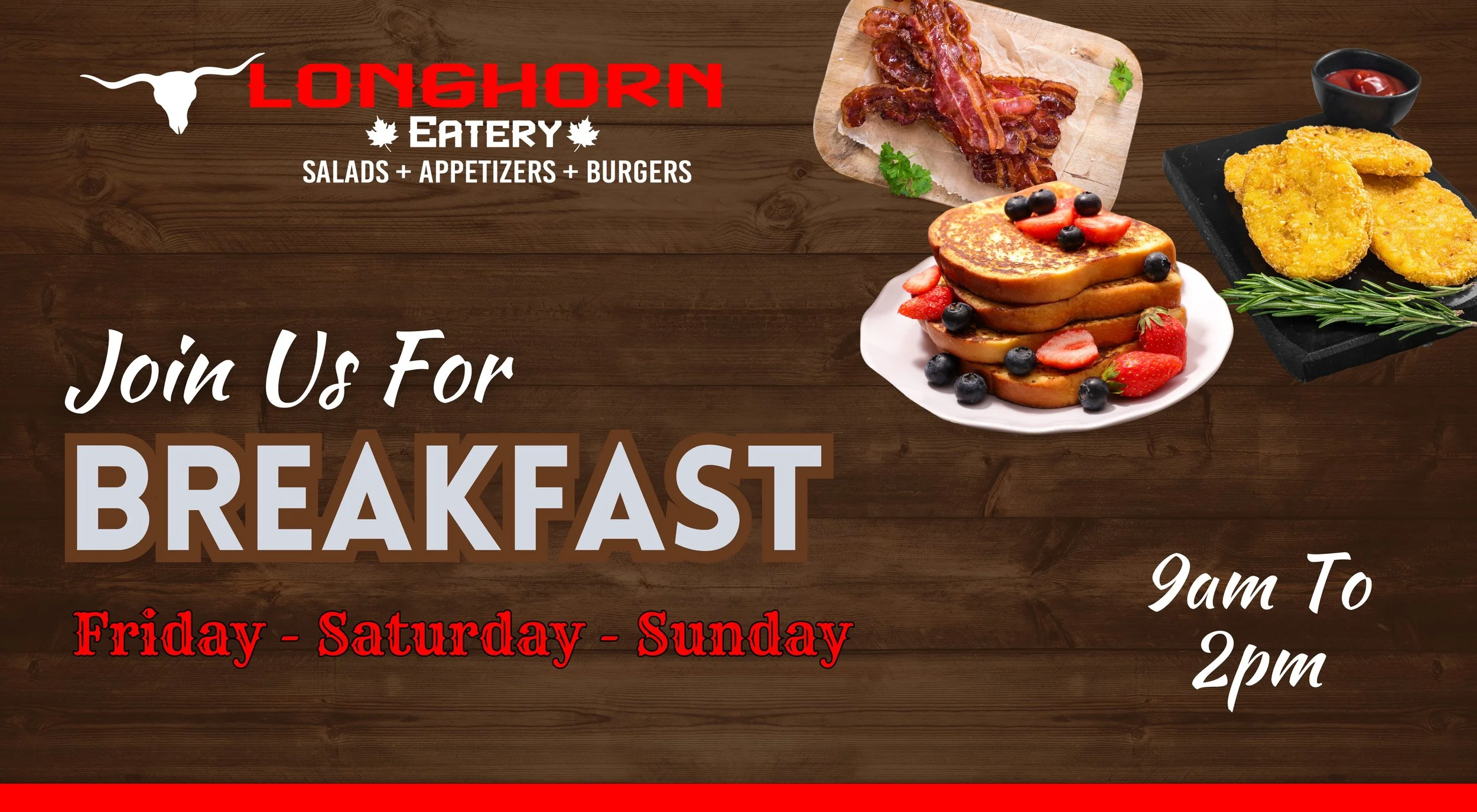 Eatery Menus — Longhorn Saloon & Grill