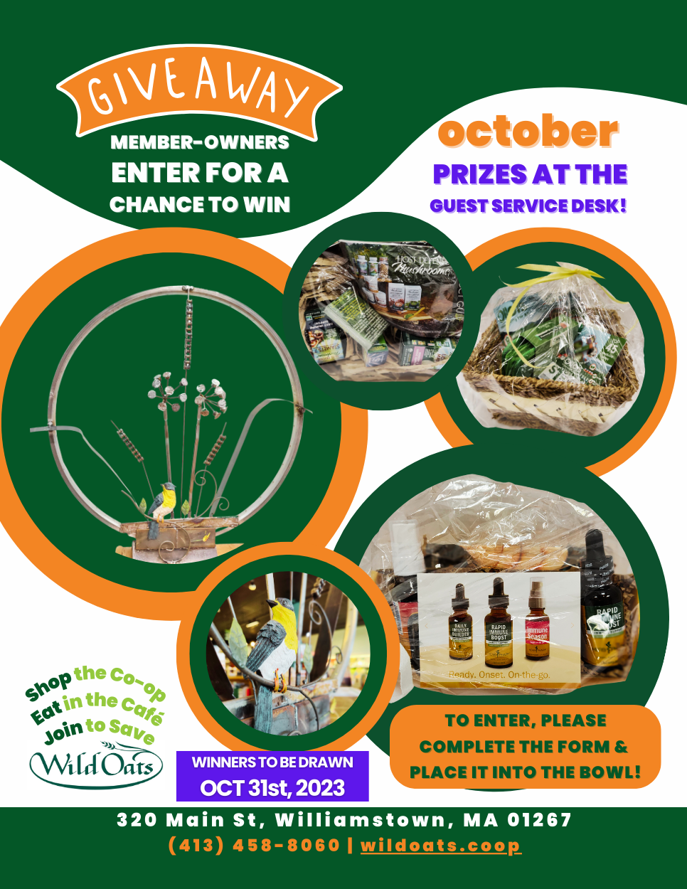 Weekly news from the coop — Wild Oats Market