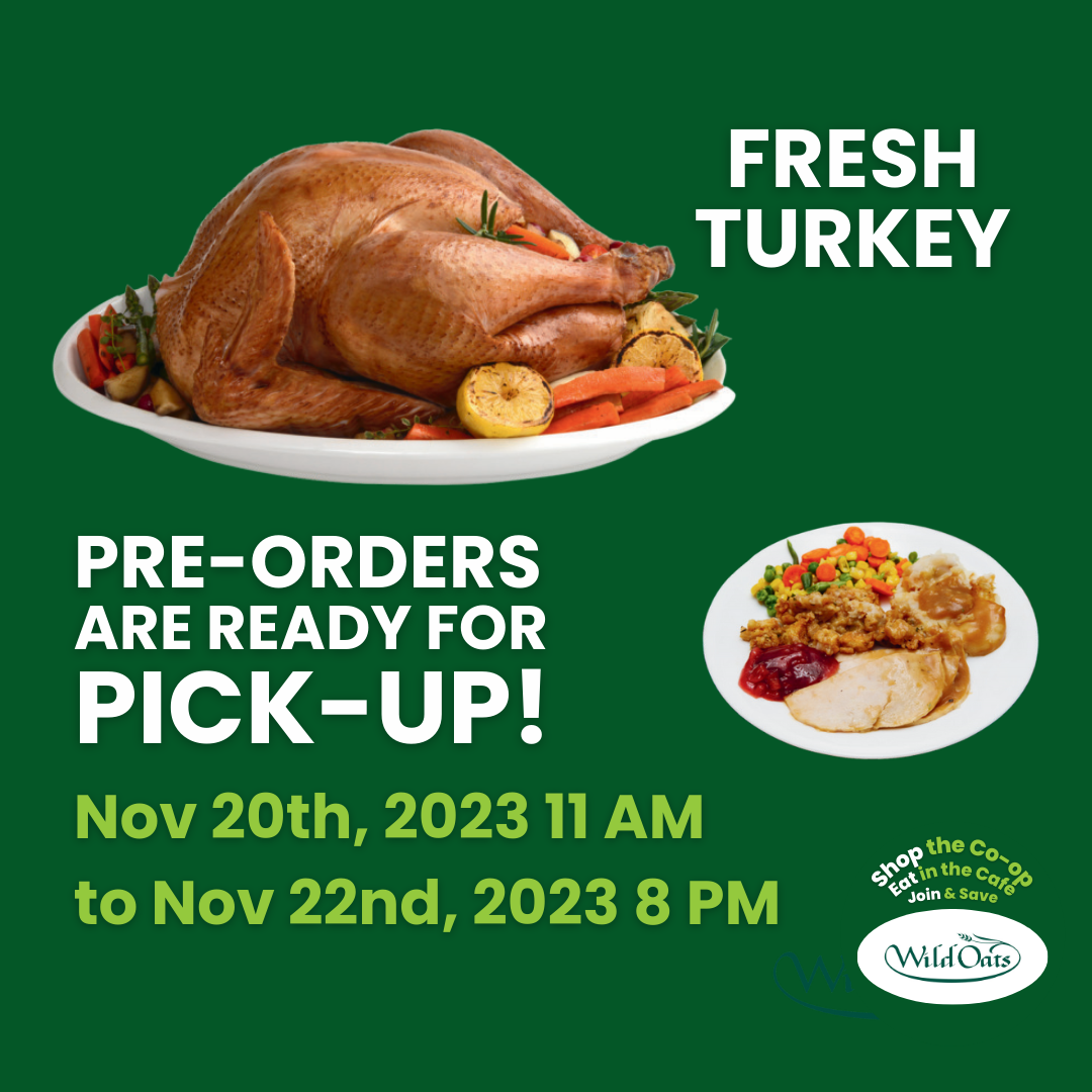 Turkey pre-orders now being accepted by the Meat and Seafood Department ...