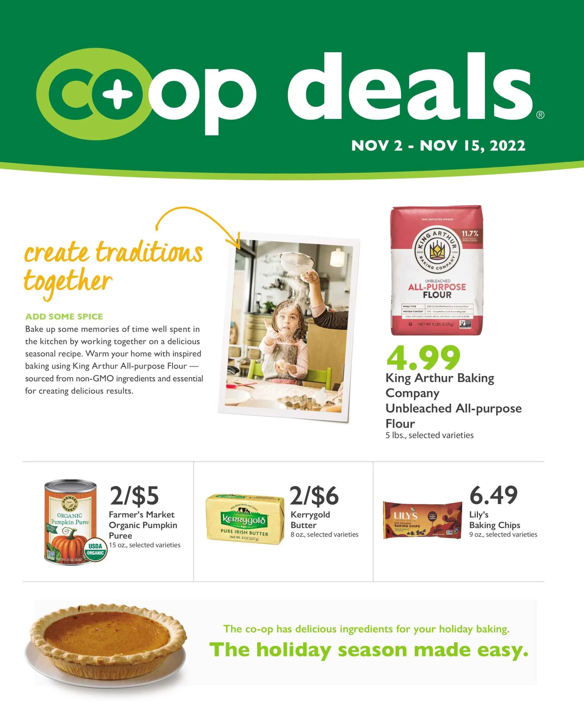 New Co+Op Deals Flyer — Wild Oats Market