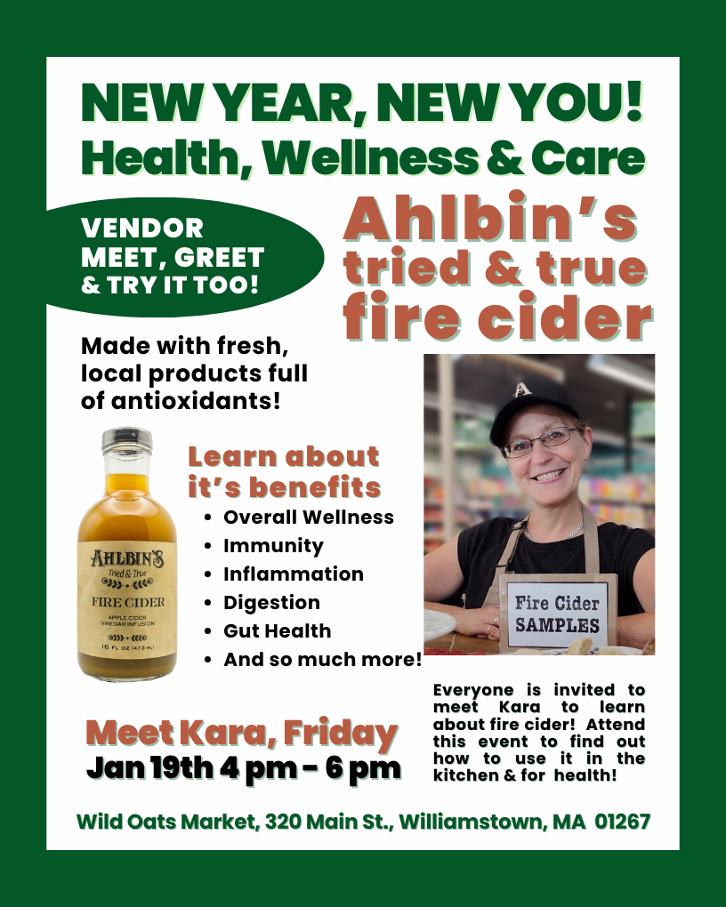 Ahlbin’s Fire Cider — Wild Oats Market