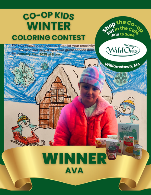 Ava, Coloring Contest Winner! — Wild Oats Market