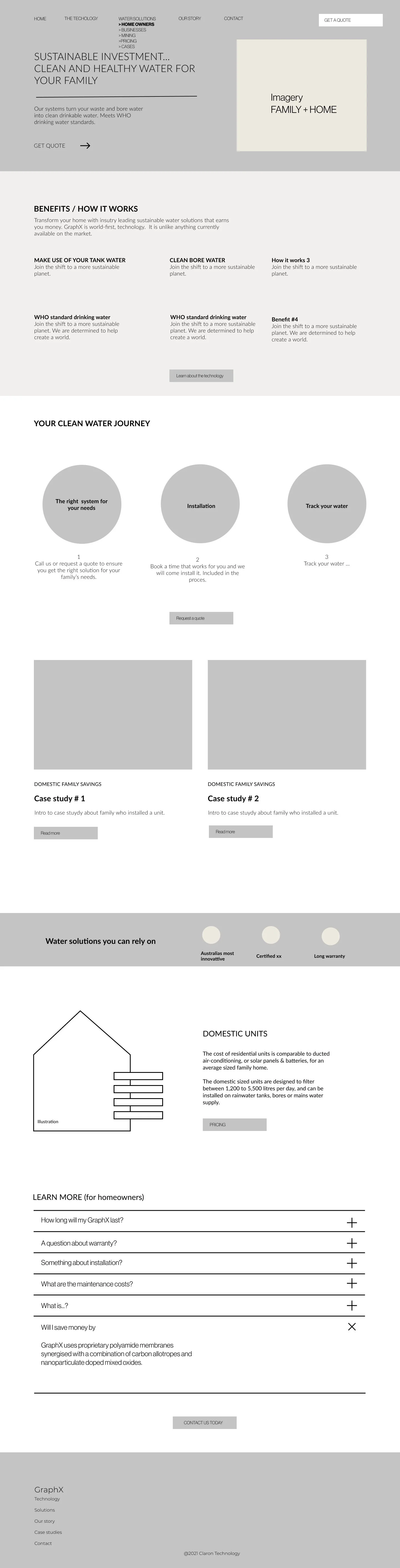 Website | Claron Technologies — Sophie Bo