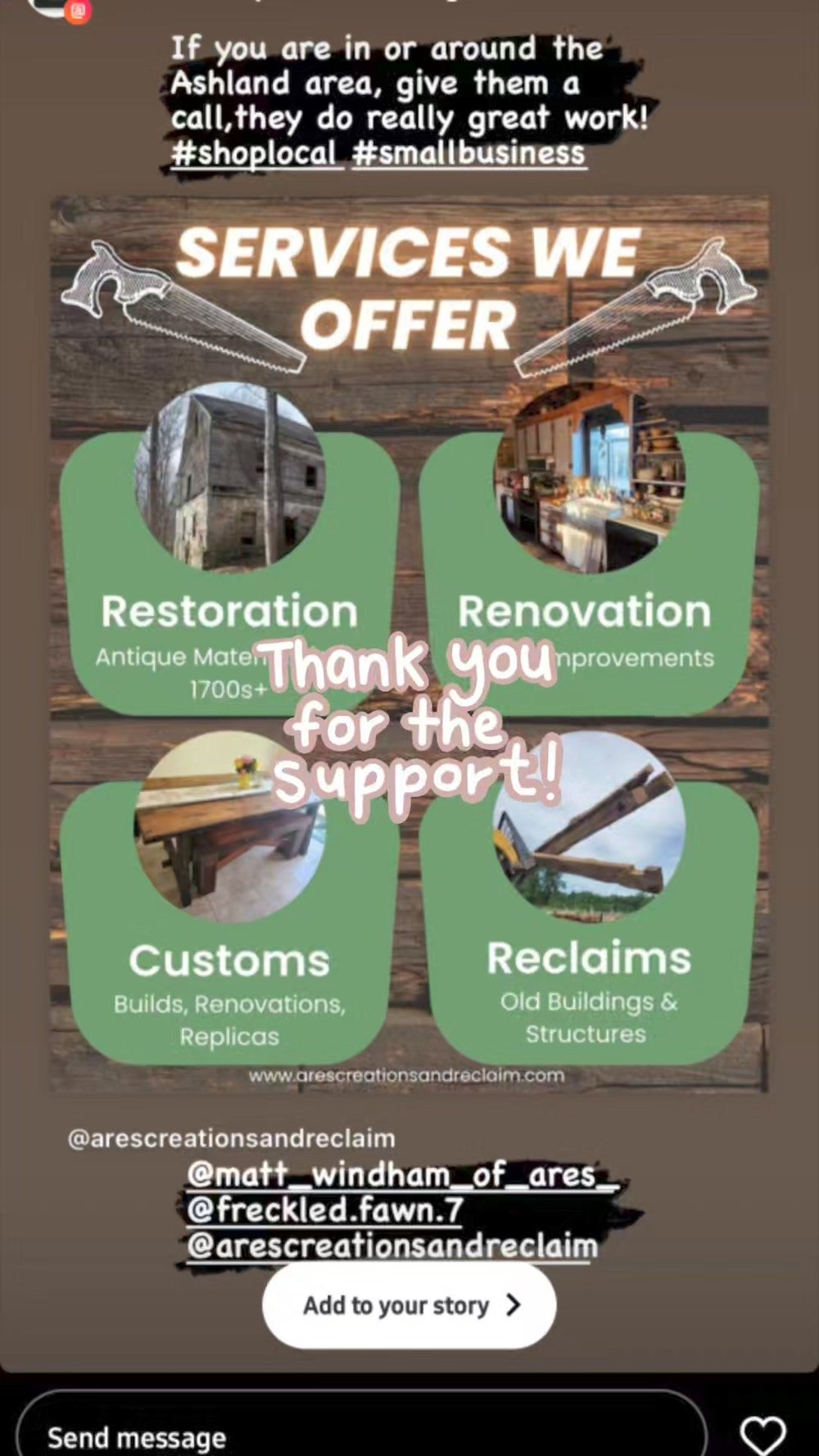 Ares Creations and Reclaim